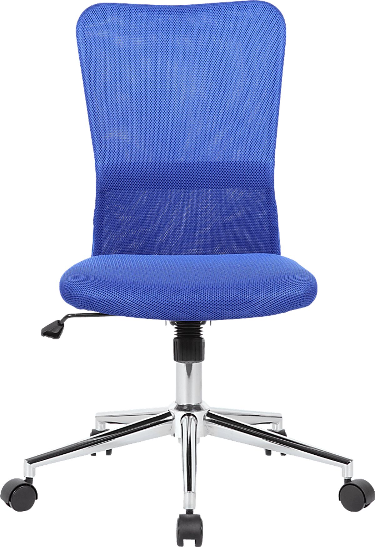 Achieve Blue Polyester Fabric Desk Chair | Rooms to Go