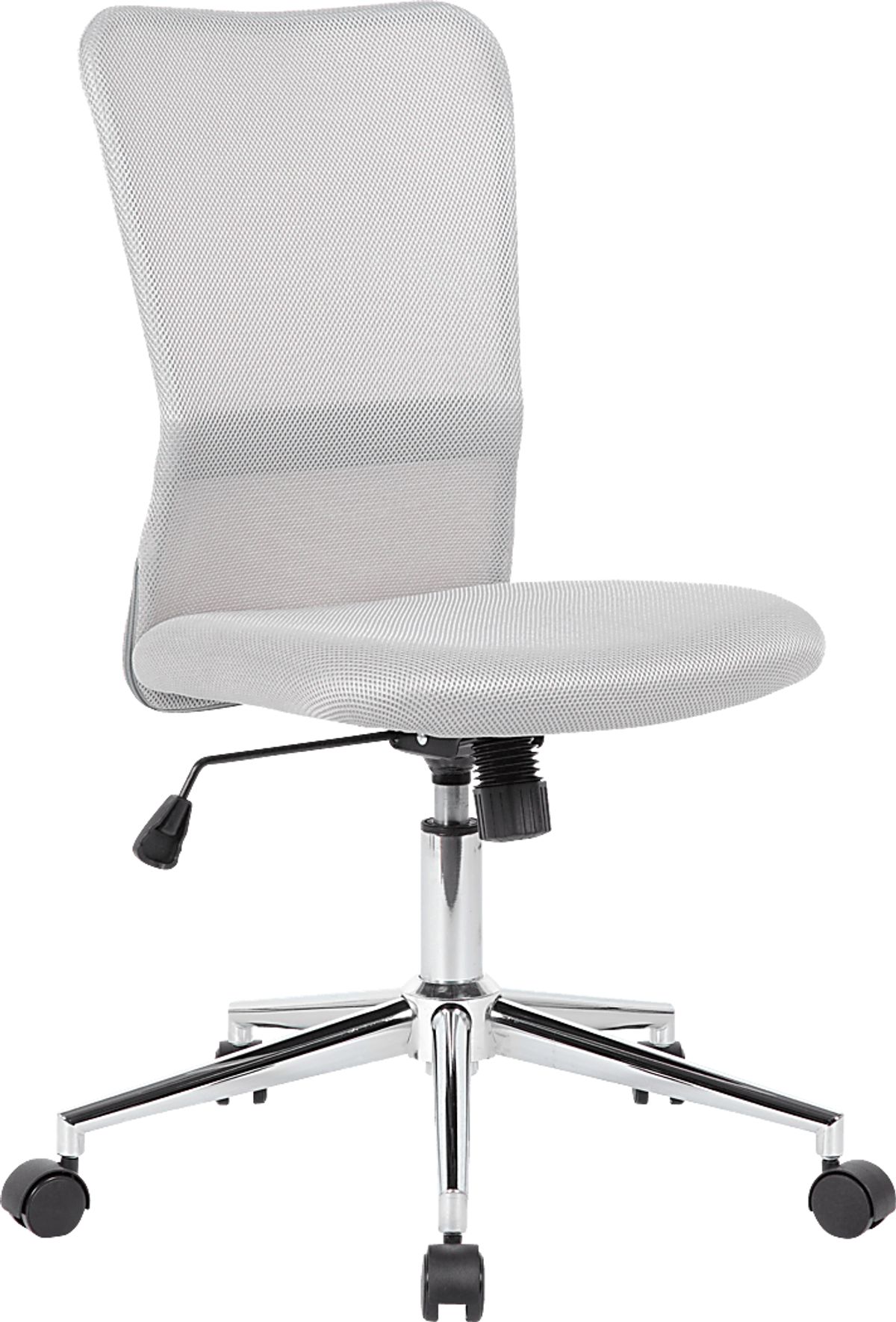 Achieve Gray Polyester Fabric Desk Chair | Rooms to Go