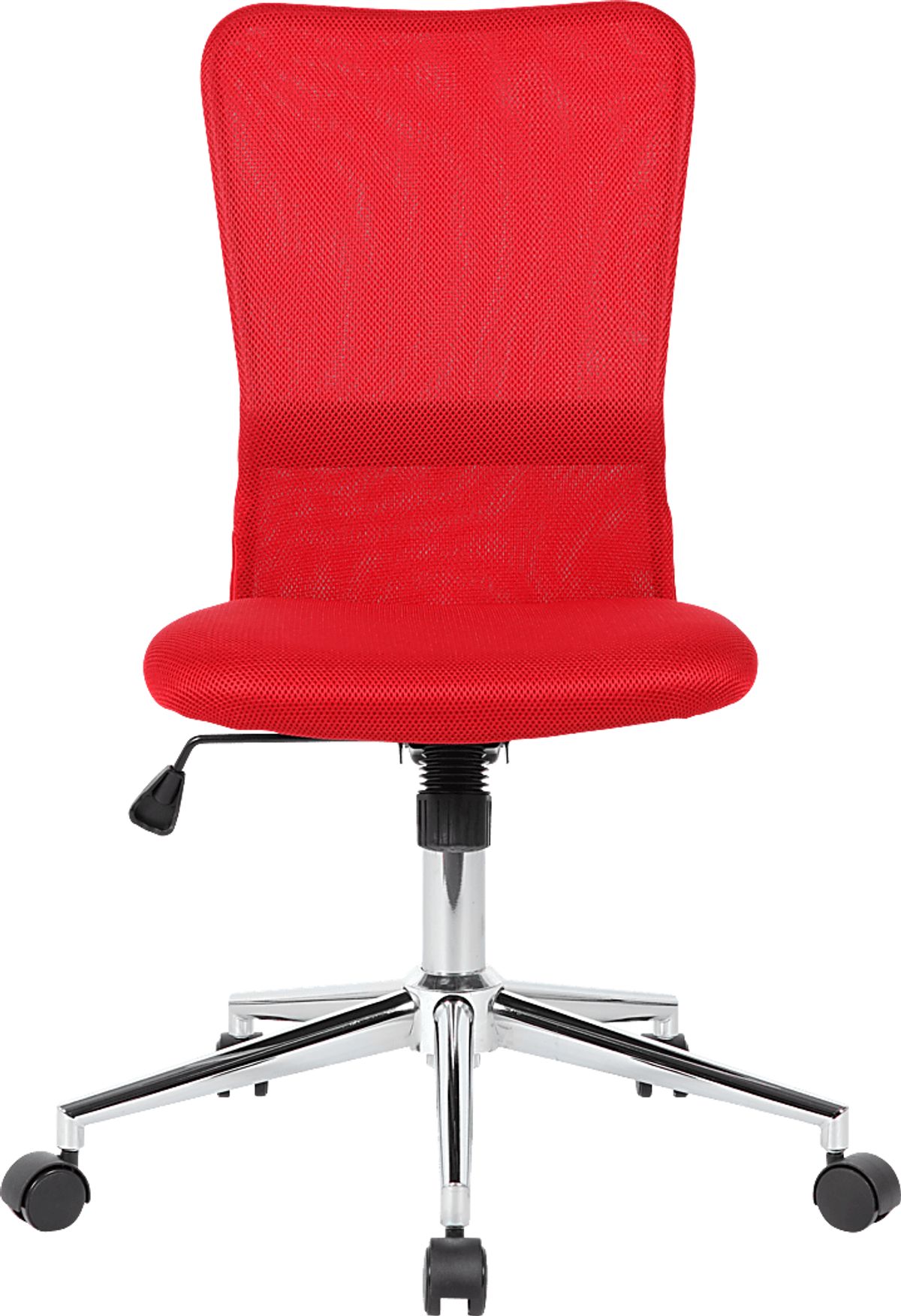 Achieve Red Polyester Fabric Desk Chair | Rooms to Go