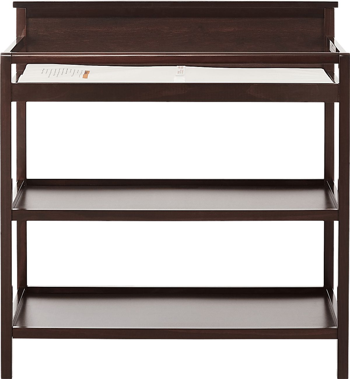 Aestiva Espresso Dark Wood Changing Table | Rooms to Go