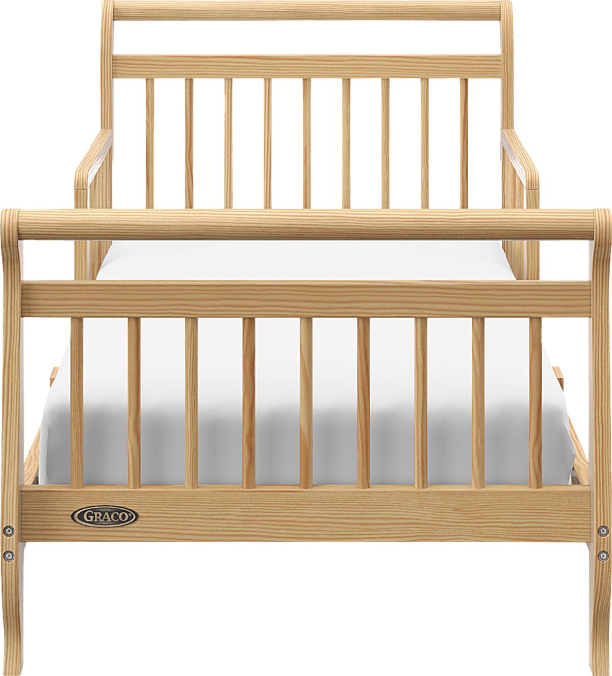 Agoasi Natural Beige,White Toddler Bed | Rooms to Go
