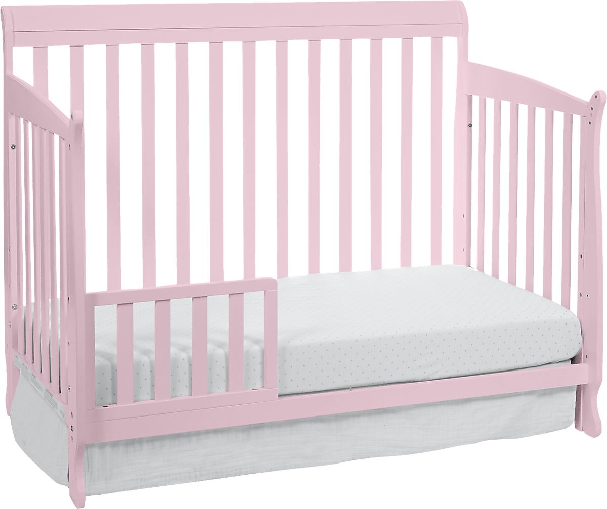 Alvoro Pink Colors Crib | Rooms to Go