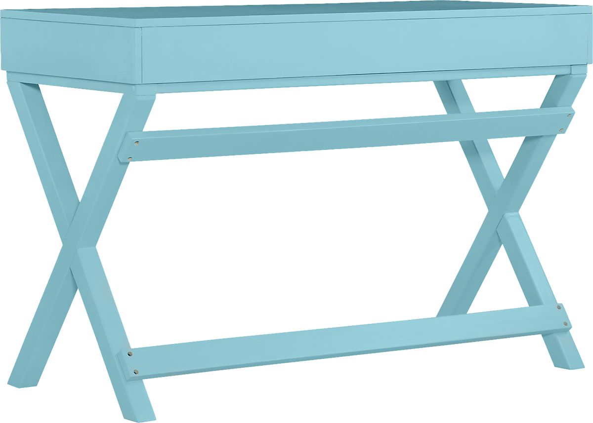 Aranya Blue Colors Desk | Rooms to Go