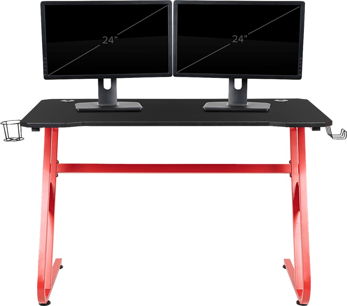 Astix Red Colors Gaming Desk | Rooms to Go