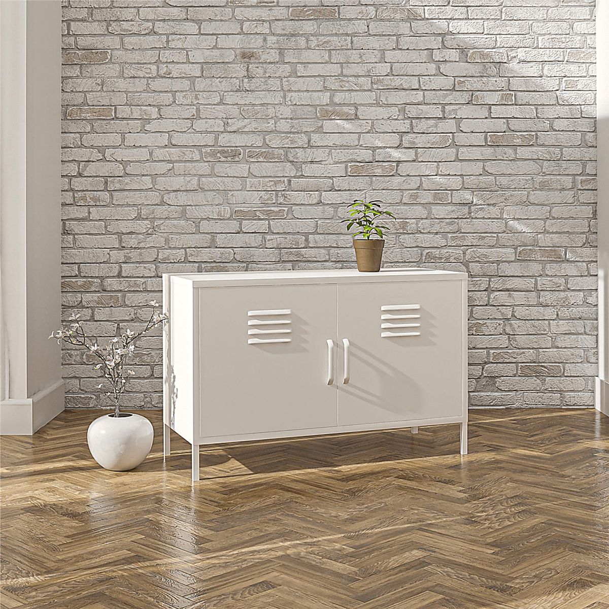 Barhill White Colors,White Accent Cabinet | Rooms to Go