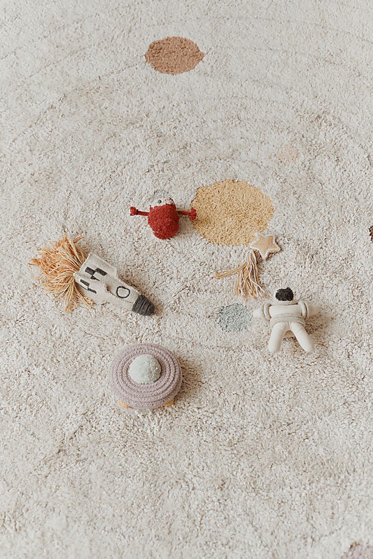 Solar System Rug Beige | Rooms to Go