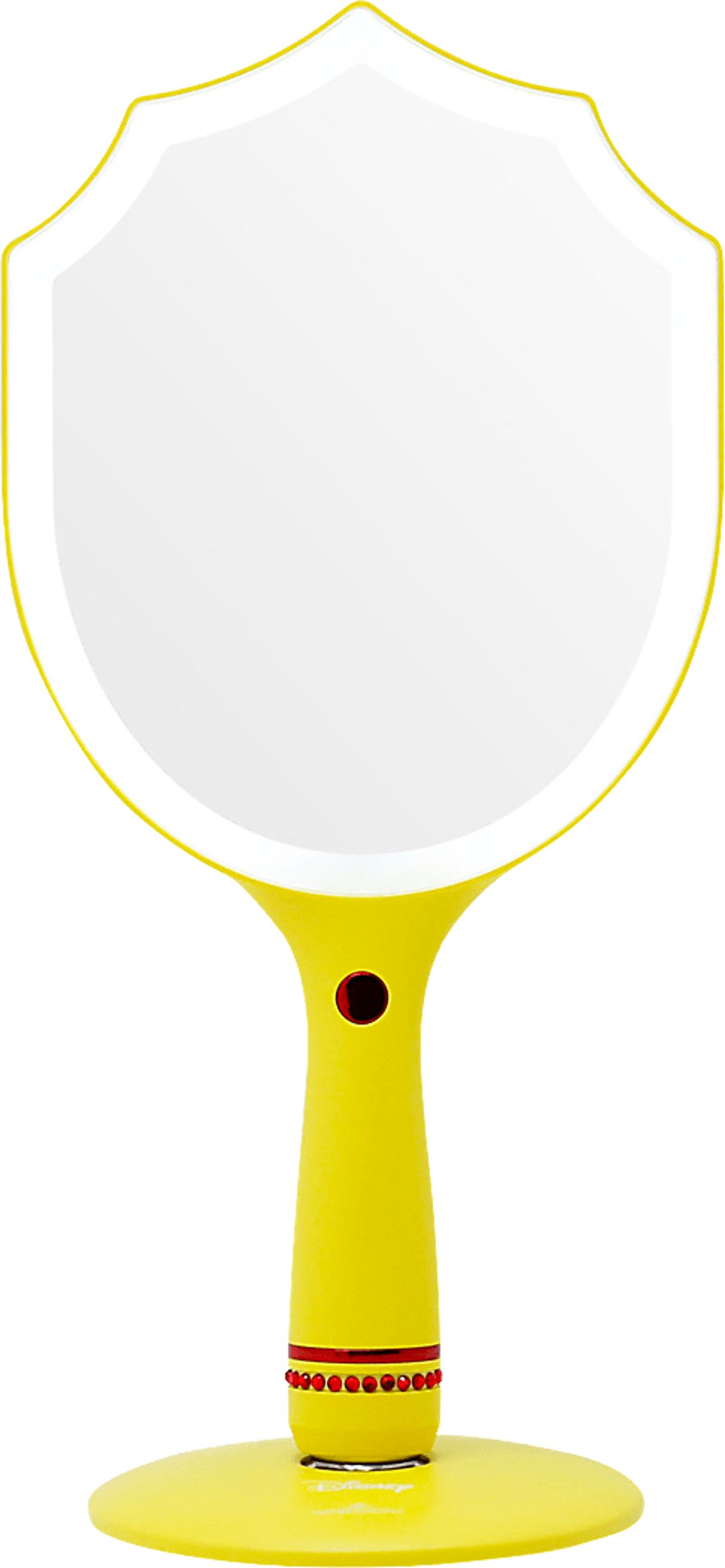 Belle Led Handheld Mirror Yellow | Rooms to Go