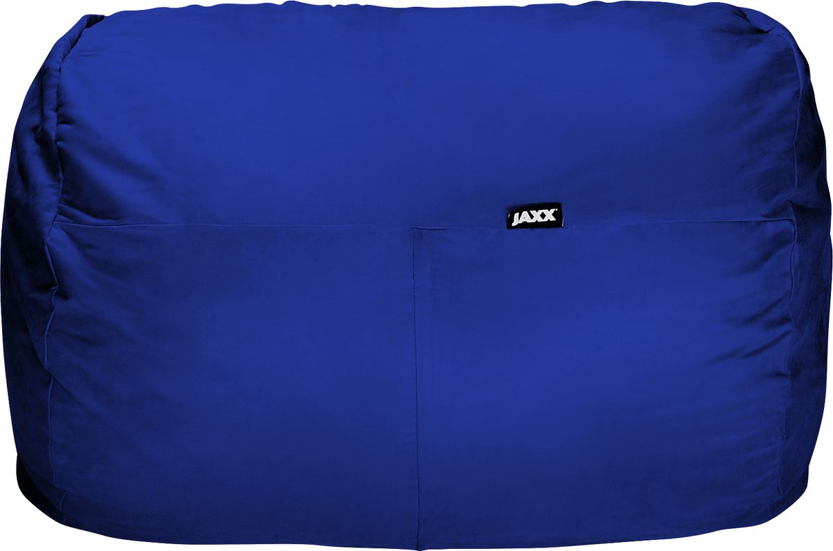 Bexley Blue Polyester Fabric Bean Bag Chair | Rooms to Go