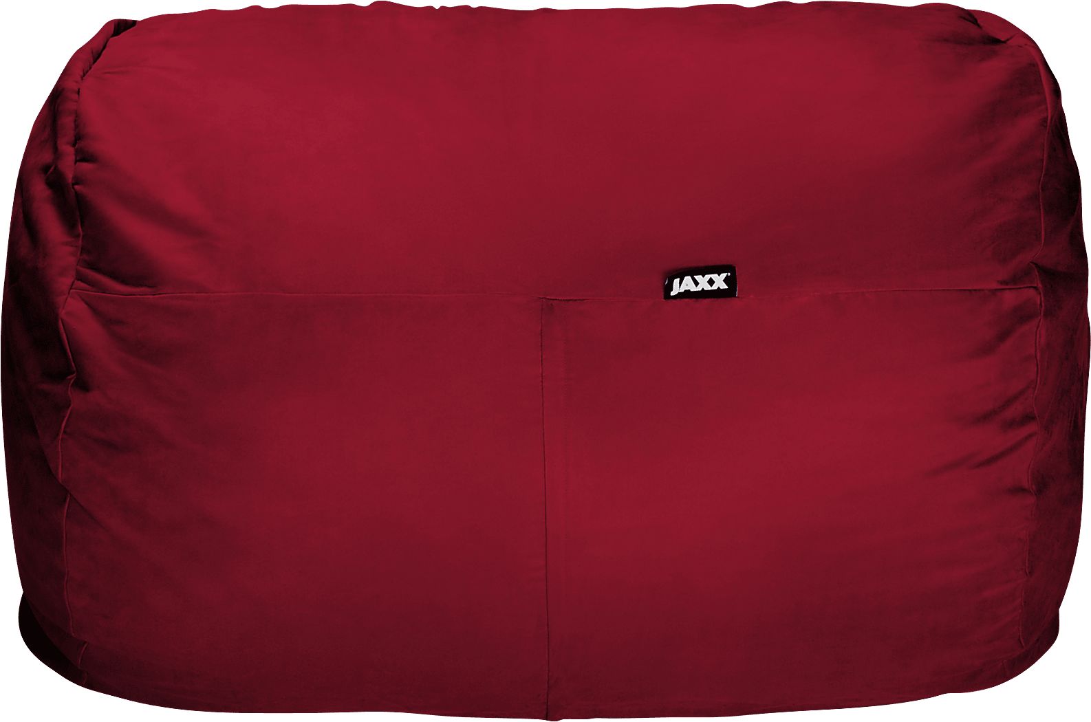 Bexley Red Polyester Fabric Bean Bag Chair | Rooms to Go