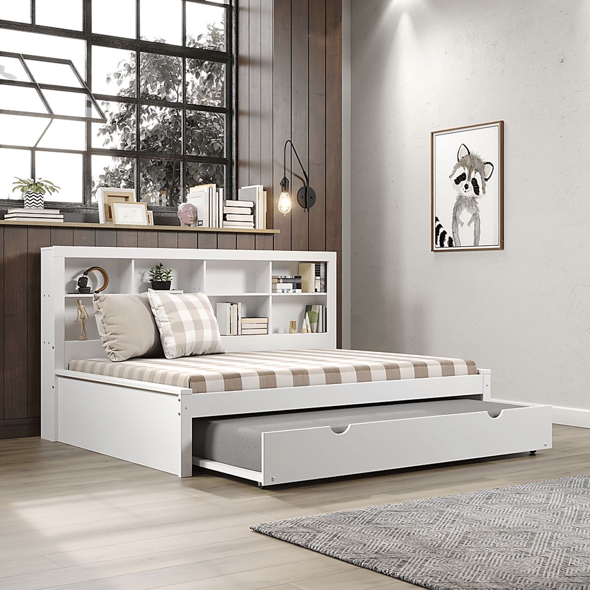 Biserka II Full Daybed With Bookcase And Trundle | Rooms to Go