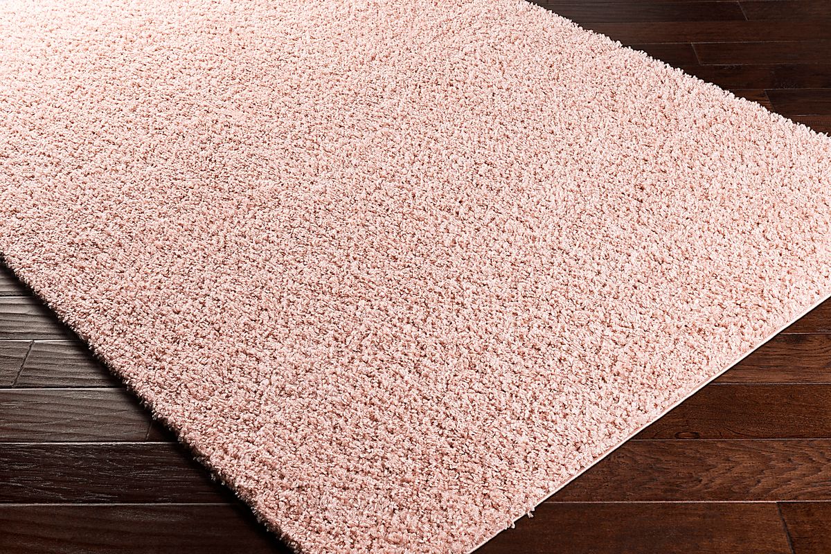 Blissful Pastel Pink Rug | Rooms to Go