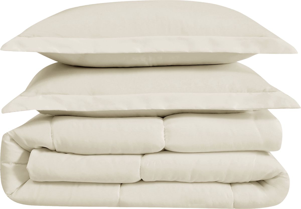 Candy Colors Beige Full/Queen Comforter Set | Rooms to Go