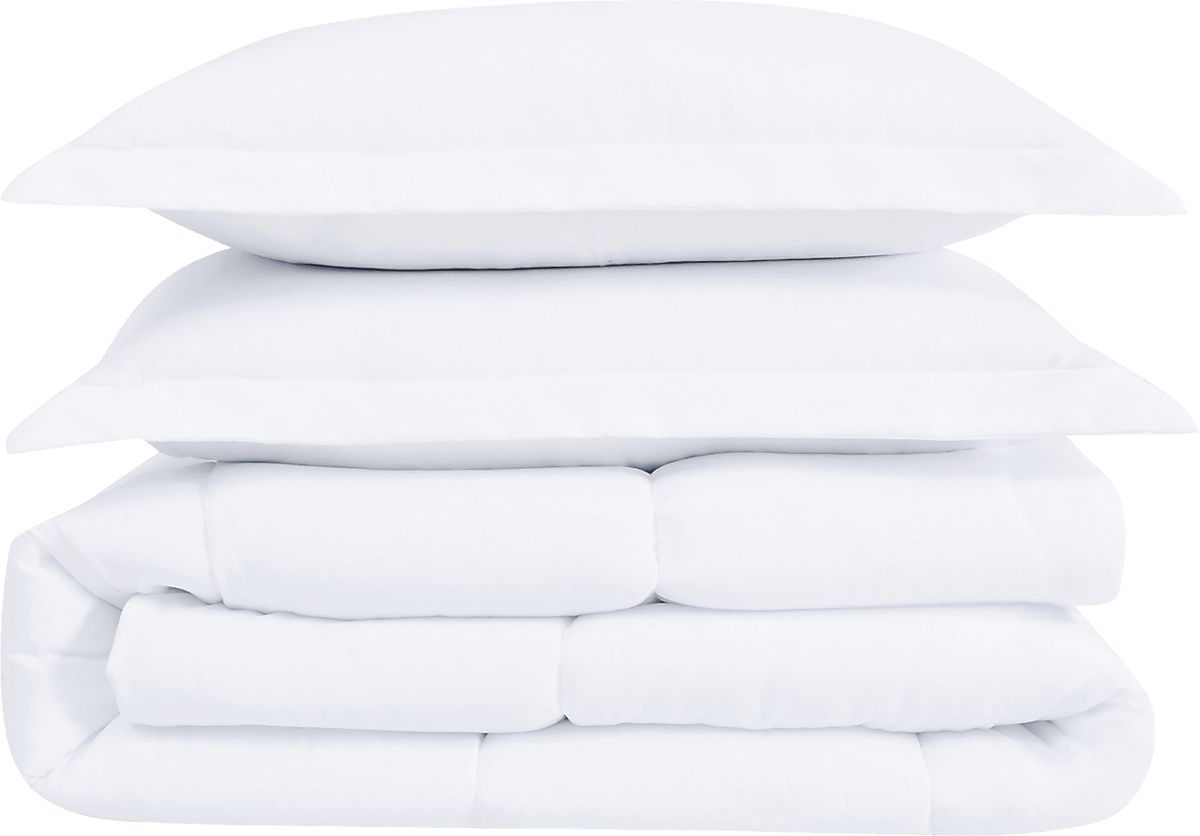 Candy Colors White Full/Queen Comforter Set | Rooms to Go