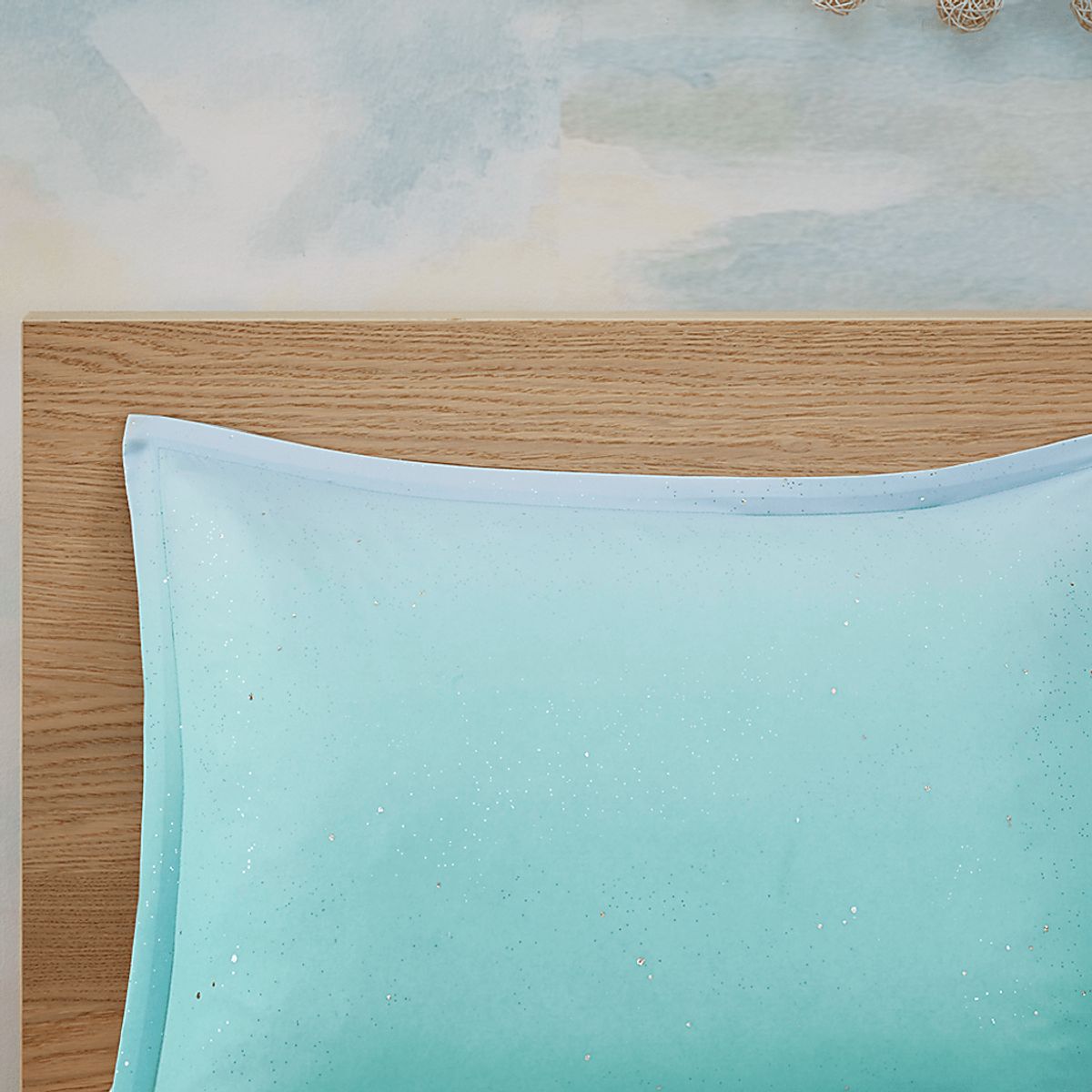 Candy Ombre Aqua Blue Twin XL Comforter Set | Rooms to Go