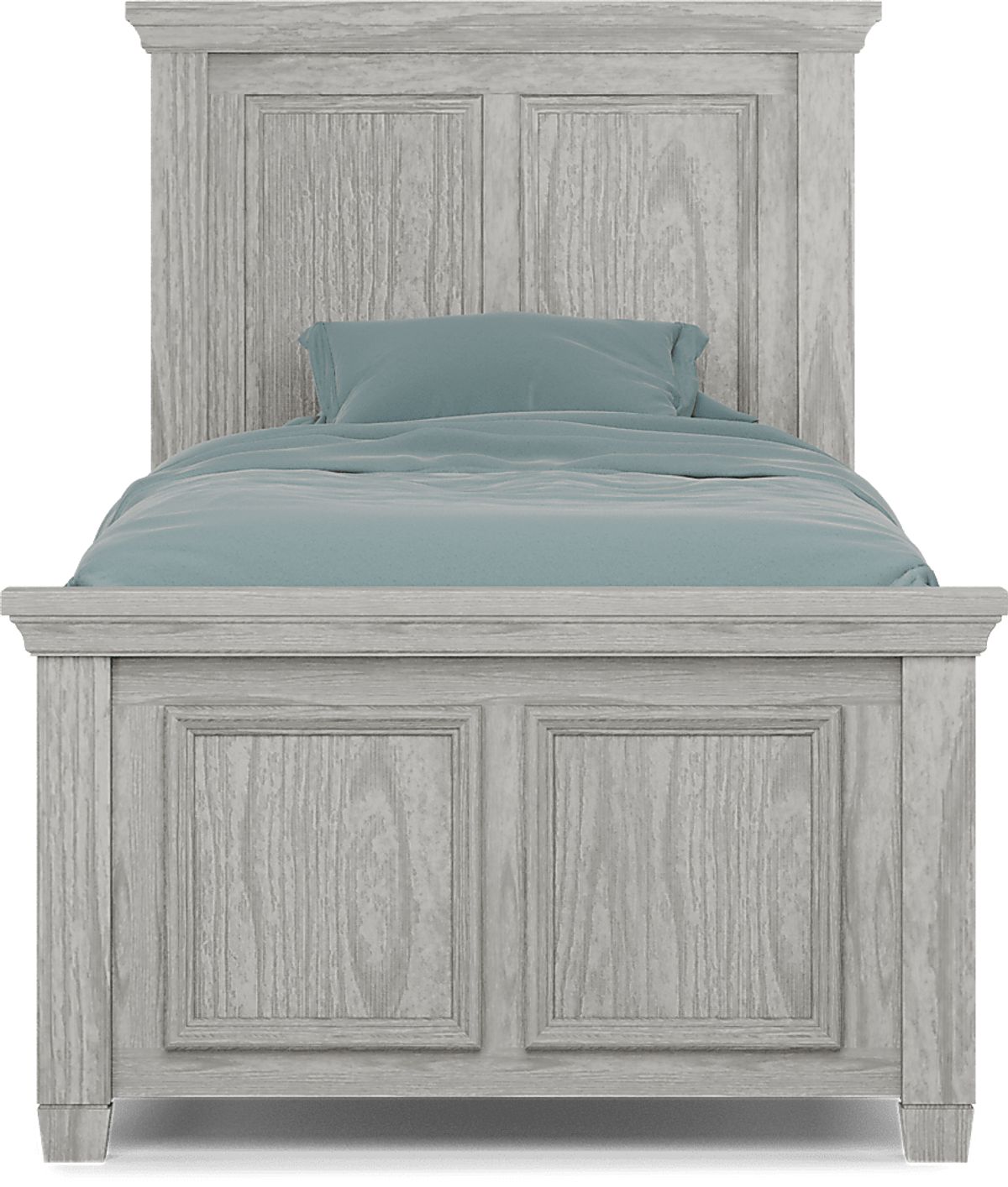 Canyon Lake 5 Pc Ash Gray Twin Bedroom Set With Dresser, 3 Pc Twin ...