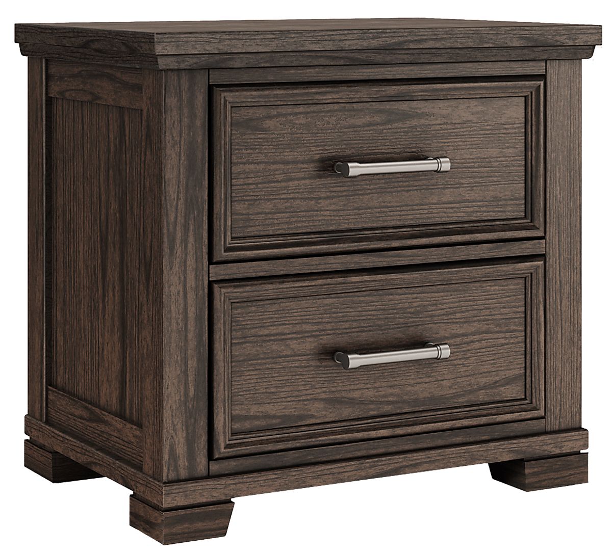 Canyon Lake 5 Pc Java Dark Wood Twin Bedroom Set With Chest, 3 Pc Twin ...