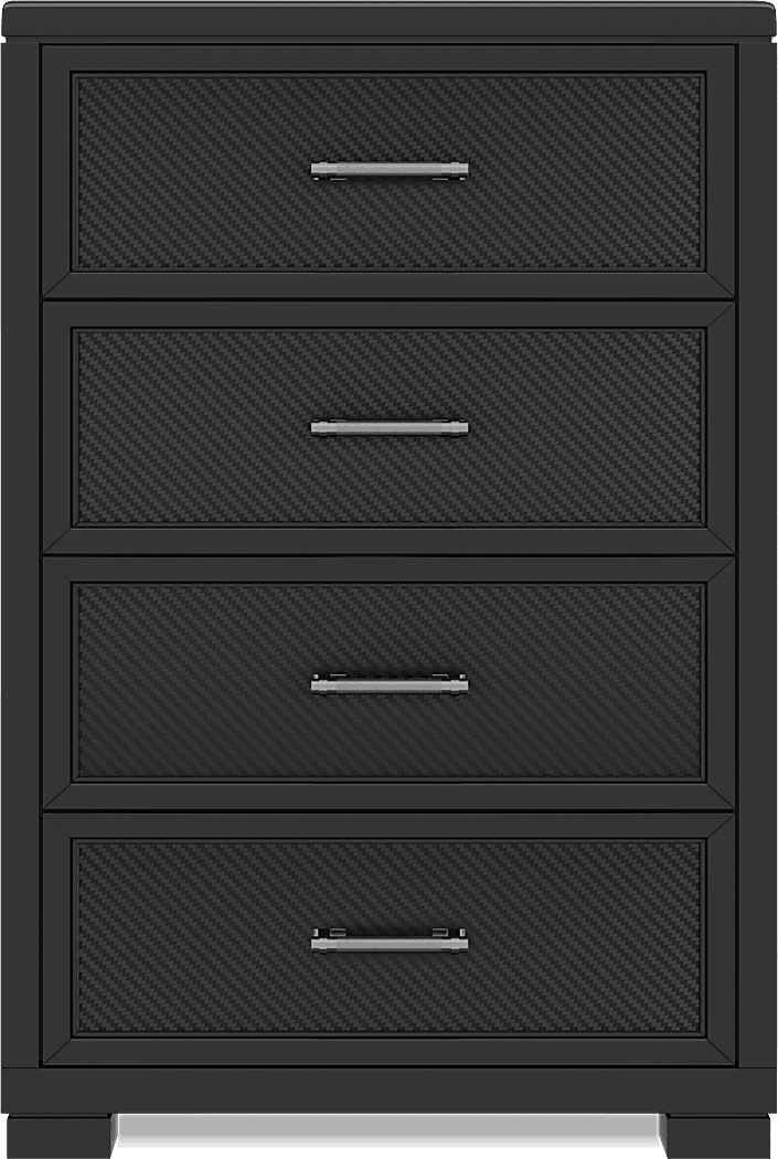 Carbon Optix Black Black,Colors Chest | Rooms to Go