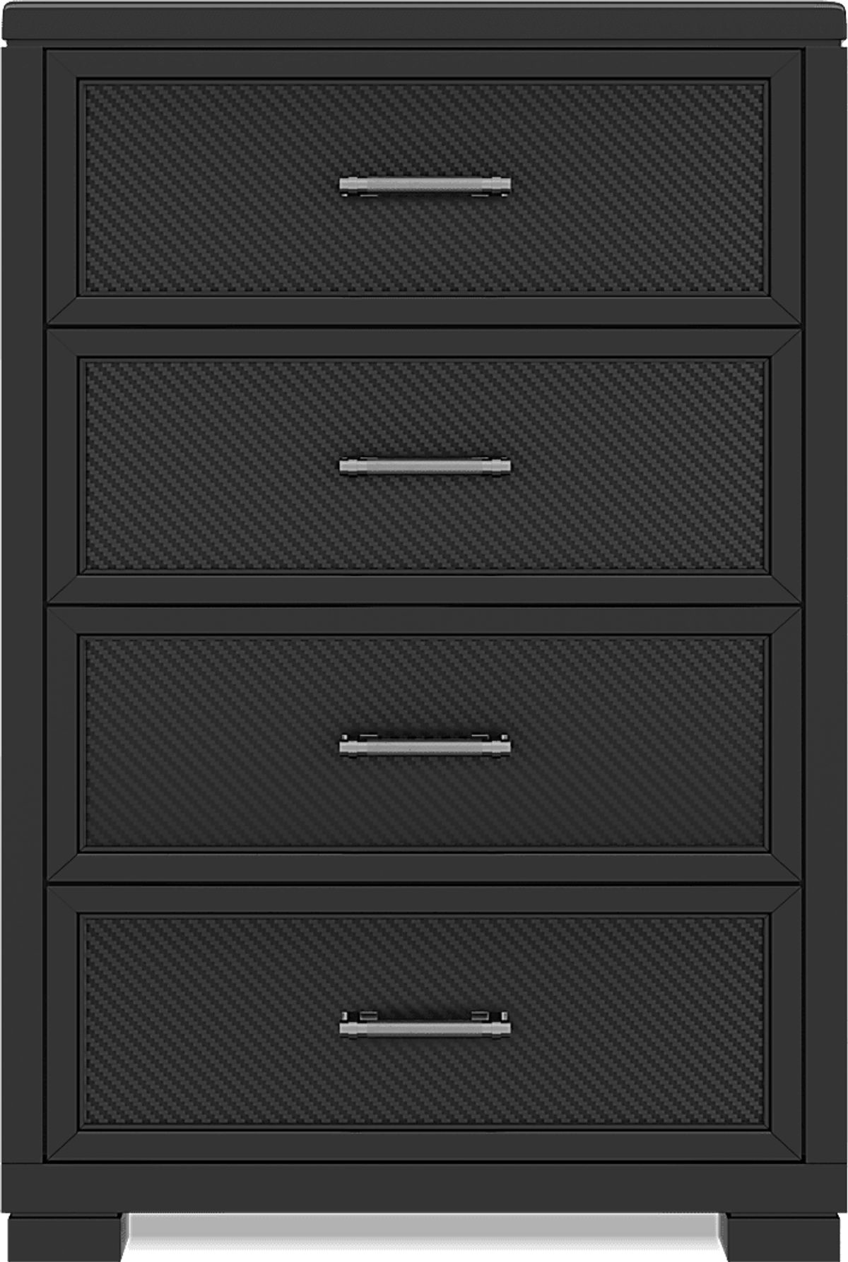 Carbon Optix Black Black,Colors Chest | Rooms to Go