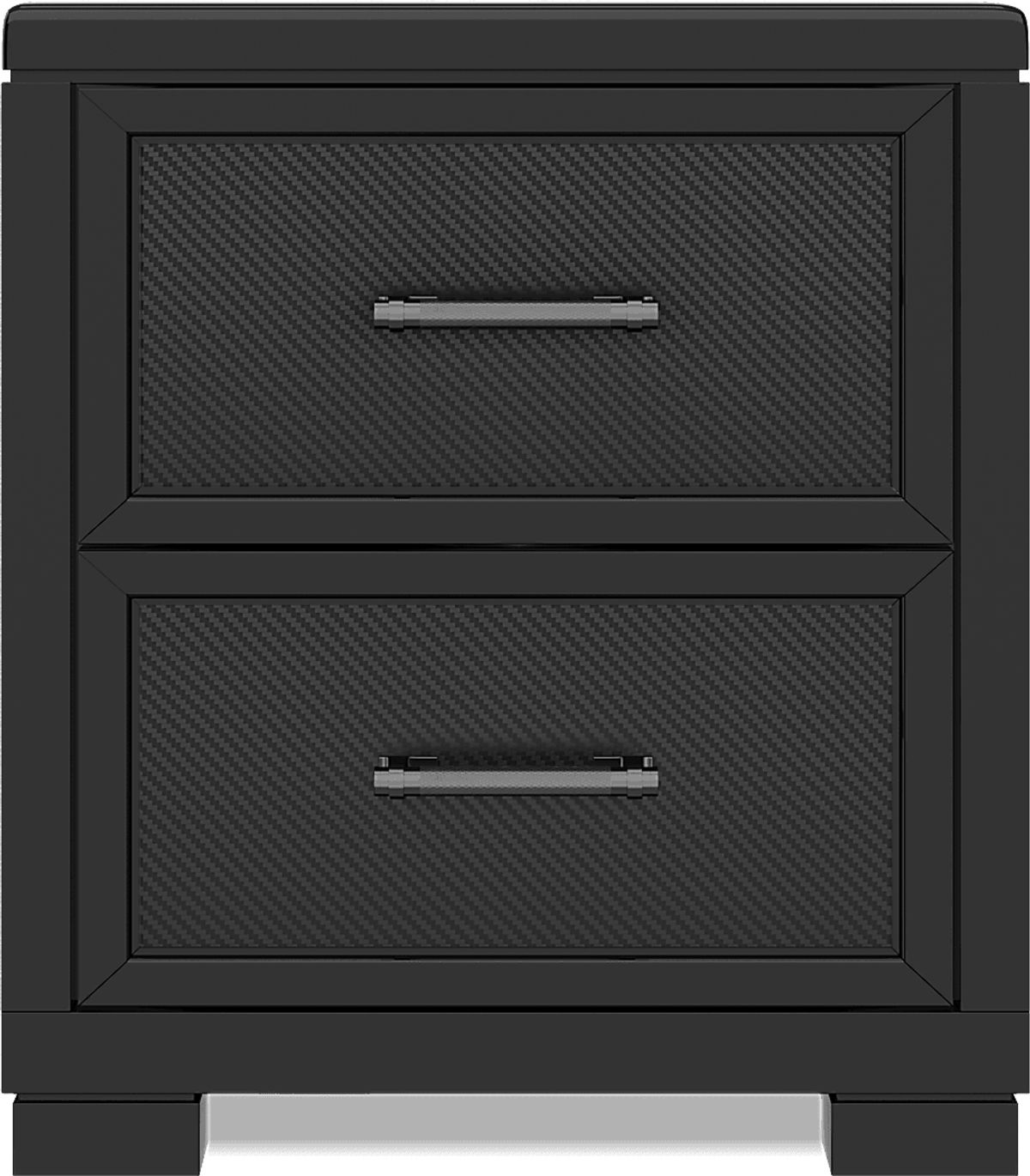Carbon Optix Nightstand | Rooms to Go