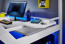 Carbon Optix White Colors,White Full Loft Bed | Rooms to Go