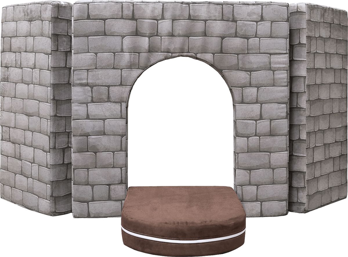 Citlali Gray Polyester Fabric Castle Playset | Rooms to Go