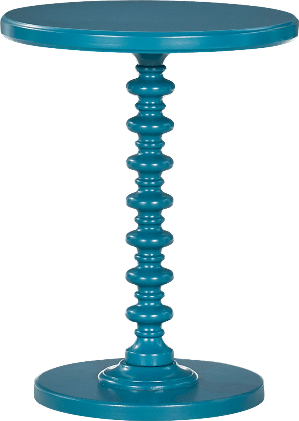 Corby Teal Colors Accent Table | Rooms to Go