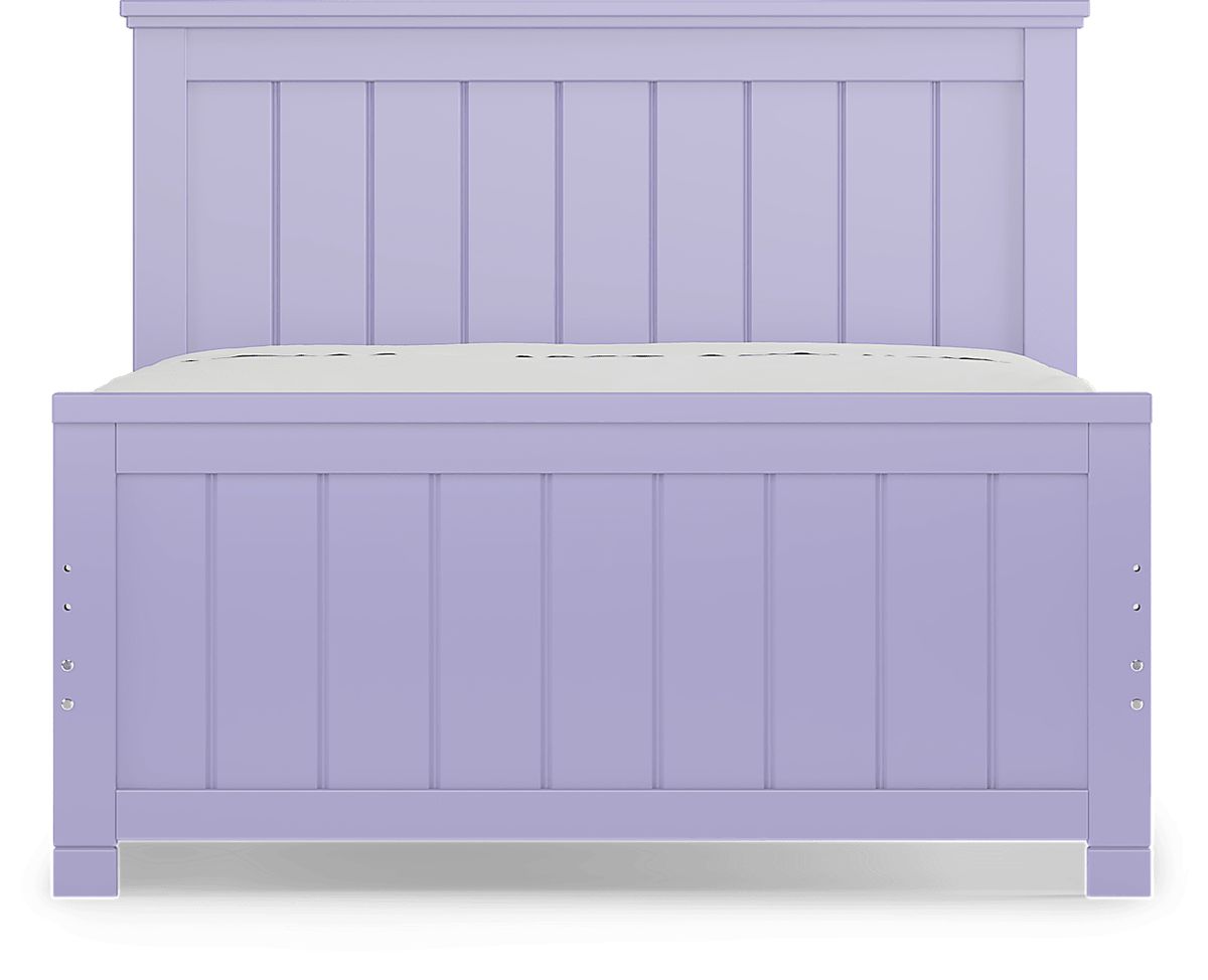 Cottage Colors 5 Pc Lavender Full Bedroom Set With Dresser, 3 Pc Full ...