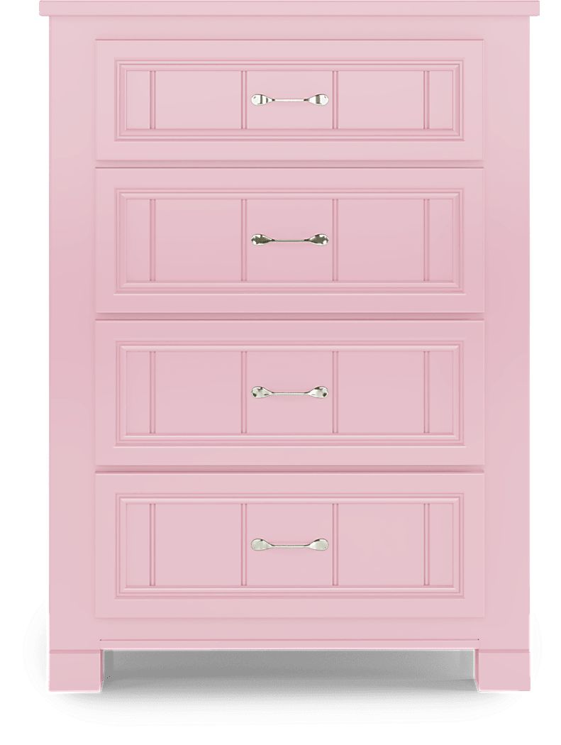 Cottage Colors Pink Chest | Rooms to Go
