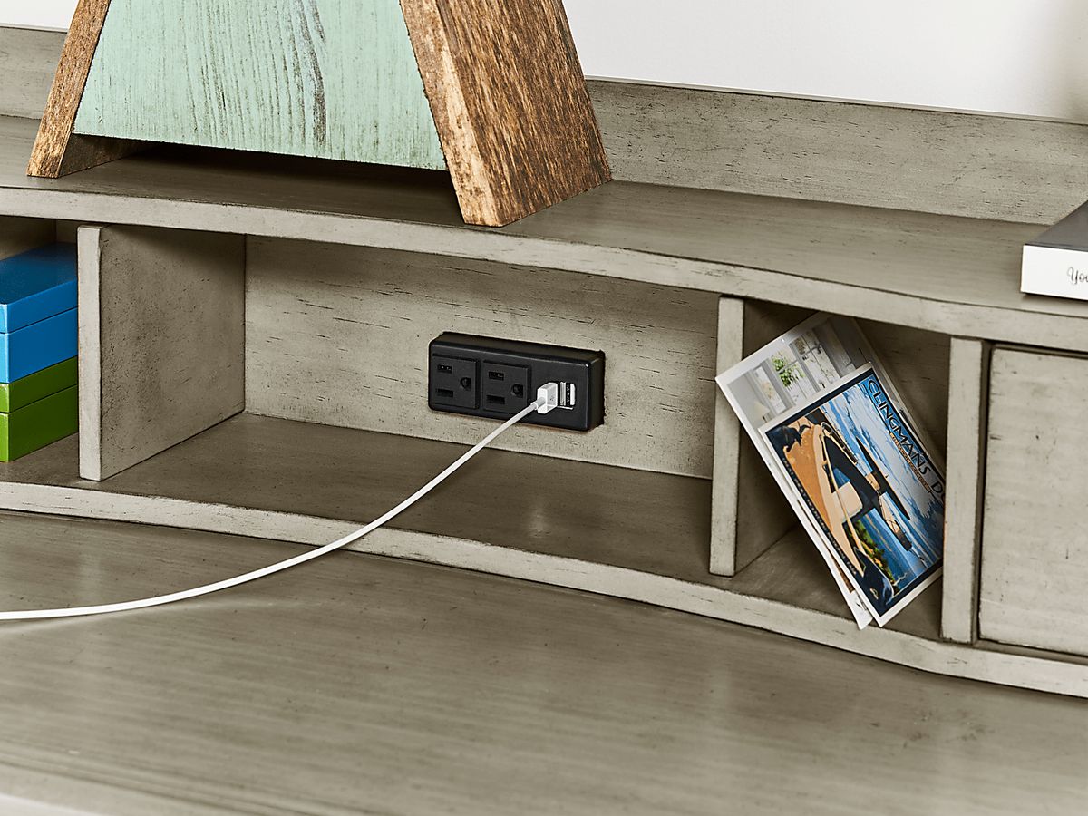 Country Hollow 5 Pc Fawn Twin Bedroom Set With Bureau, 3 Pc Twin Panel ...