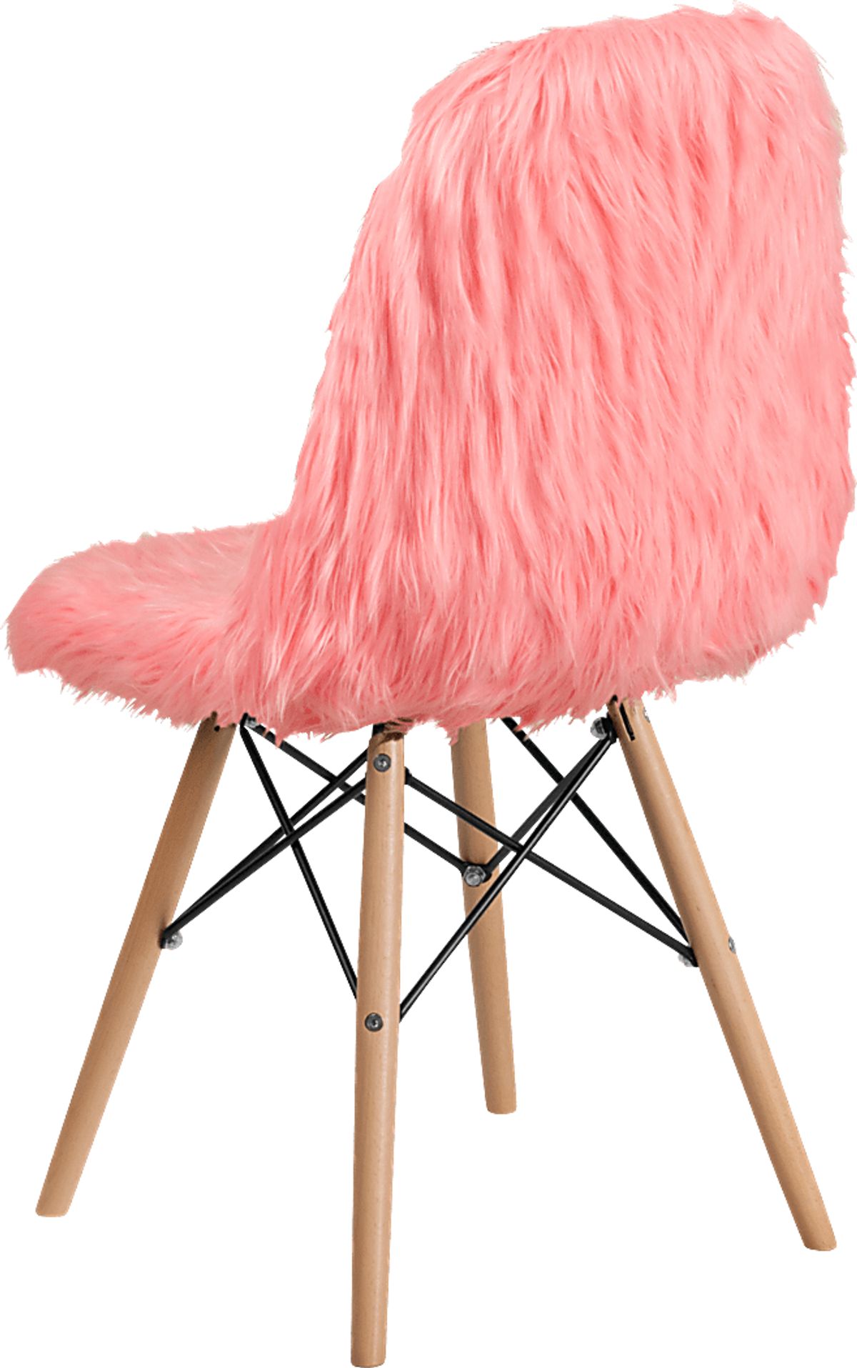Crestmount Light Pink Acrylic Fabric Accent Chair | Rooms to Go
