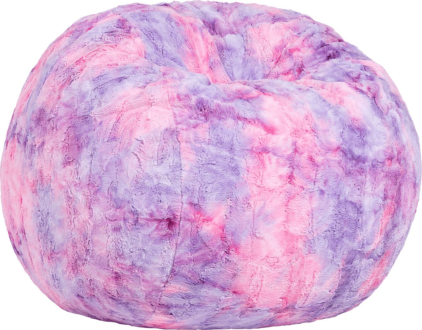 Cushy Cloud Unicorn Pink Polyester Fabric Bean Bag | Rooms to Go