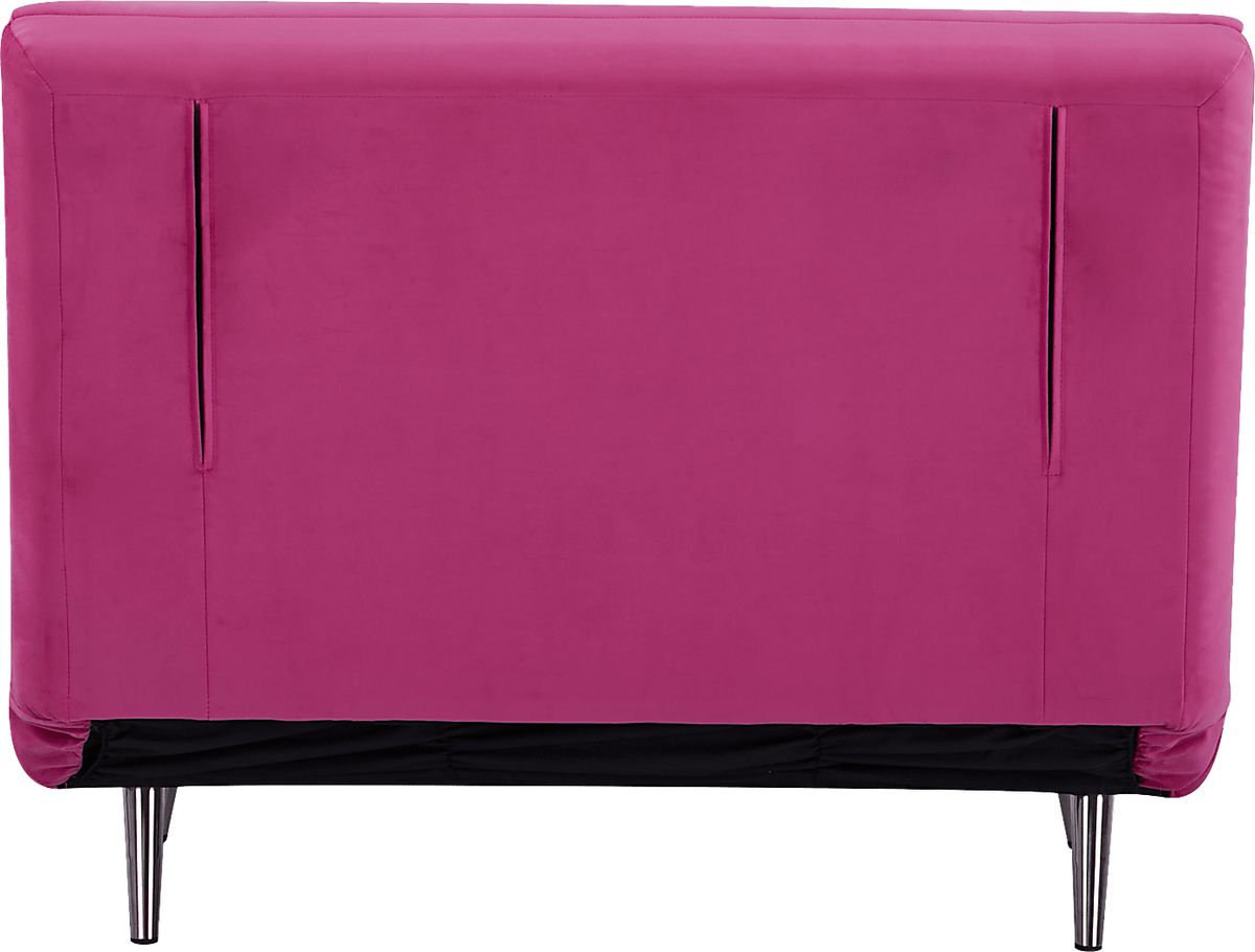 Daydream Pink Polyester Fabric Sleeper Chair | Rooms to Go