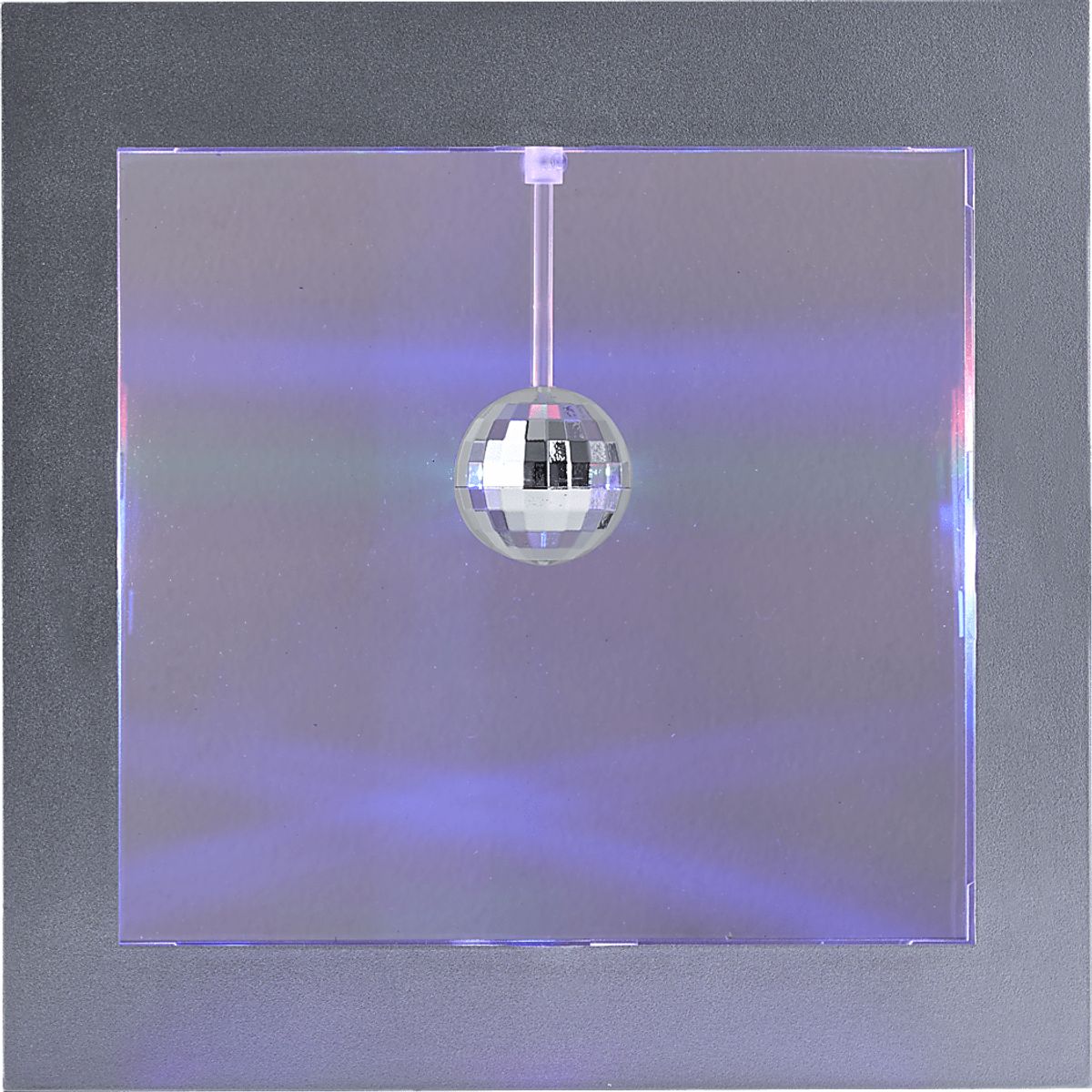 Disco Lights Silver Gray Light Box | Rooms to Go