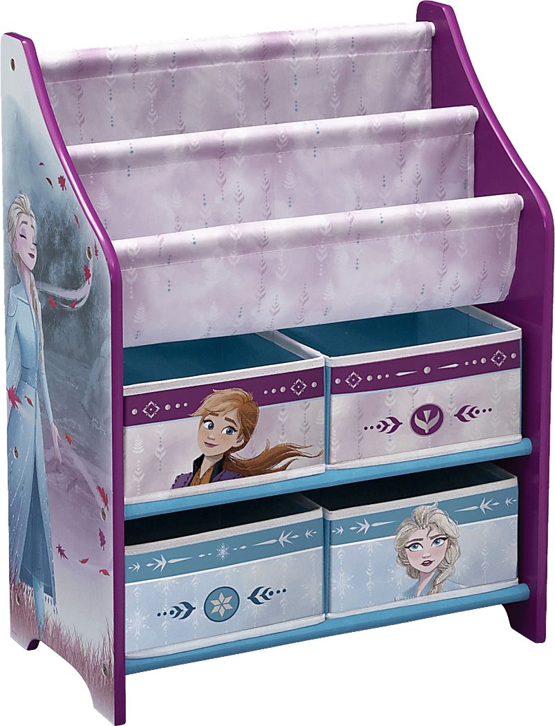 Kids Disney Frozen II Lilac Bookcase - Rooms To Go