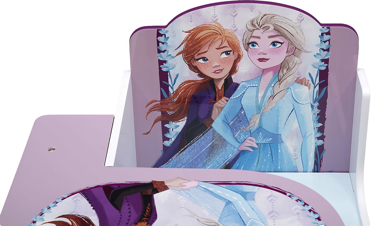 Kids Disney Frozen II Lilac Chair Desk - Rooms To Go