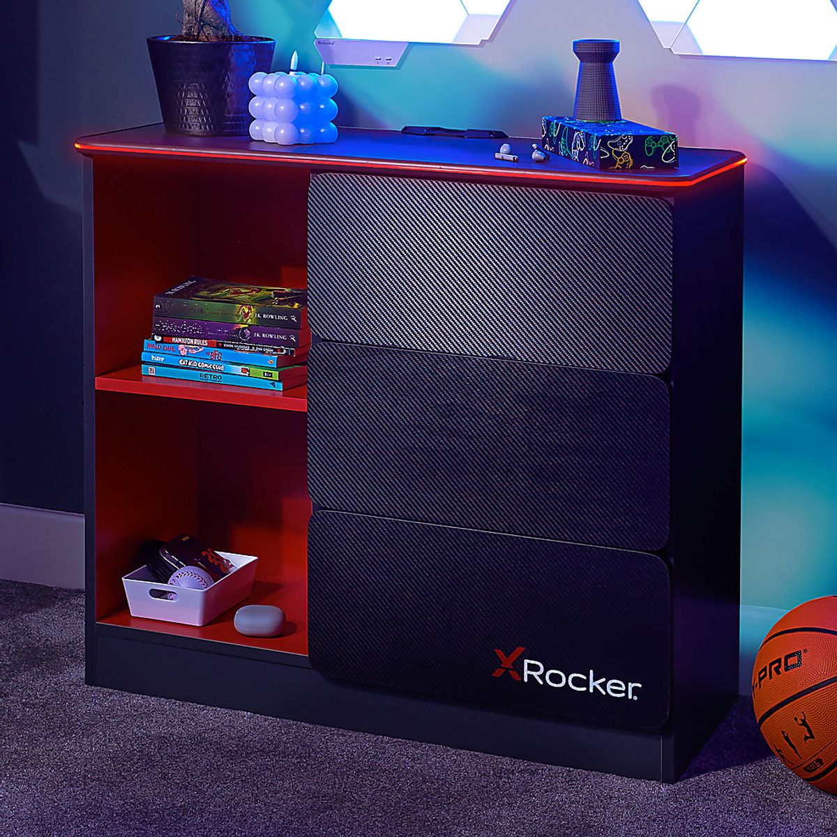 Disodan Gray Gaming Desk | Rooms to Go