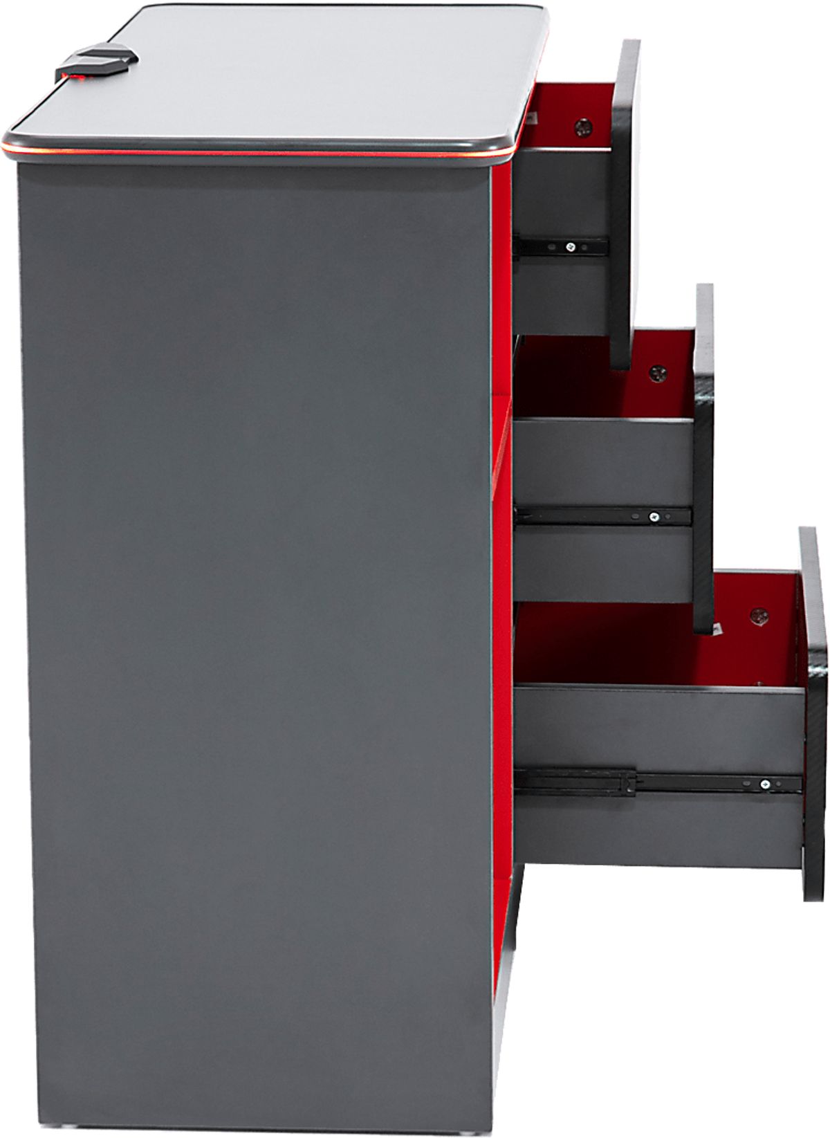 Disodan Gray Gaming Desk | Rooms to Go
