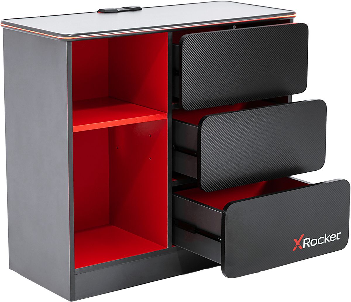 Disodan Gray Gaming Desk | Rooms to Go
