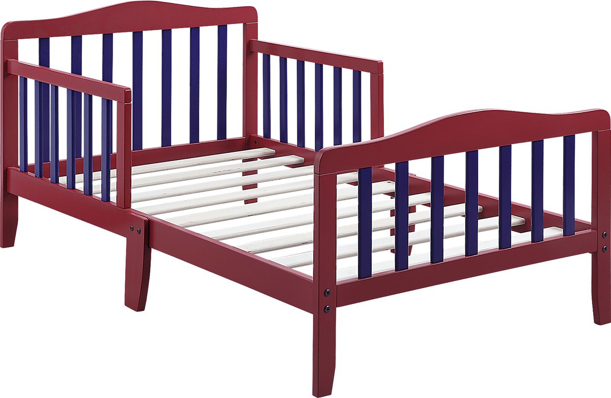Elvoro Blue,Red Toddler Bed | Rooms to Go