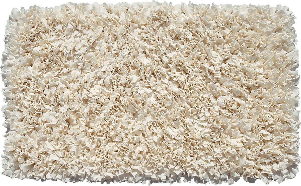 Fuzzy Clouds Cream Beige Rug | Rooms to Go