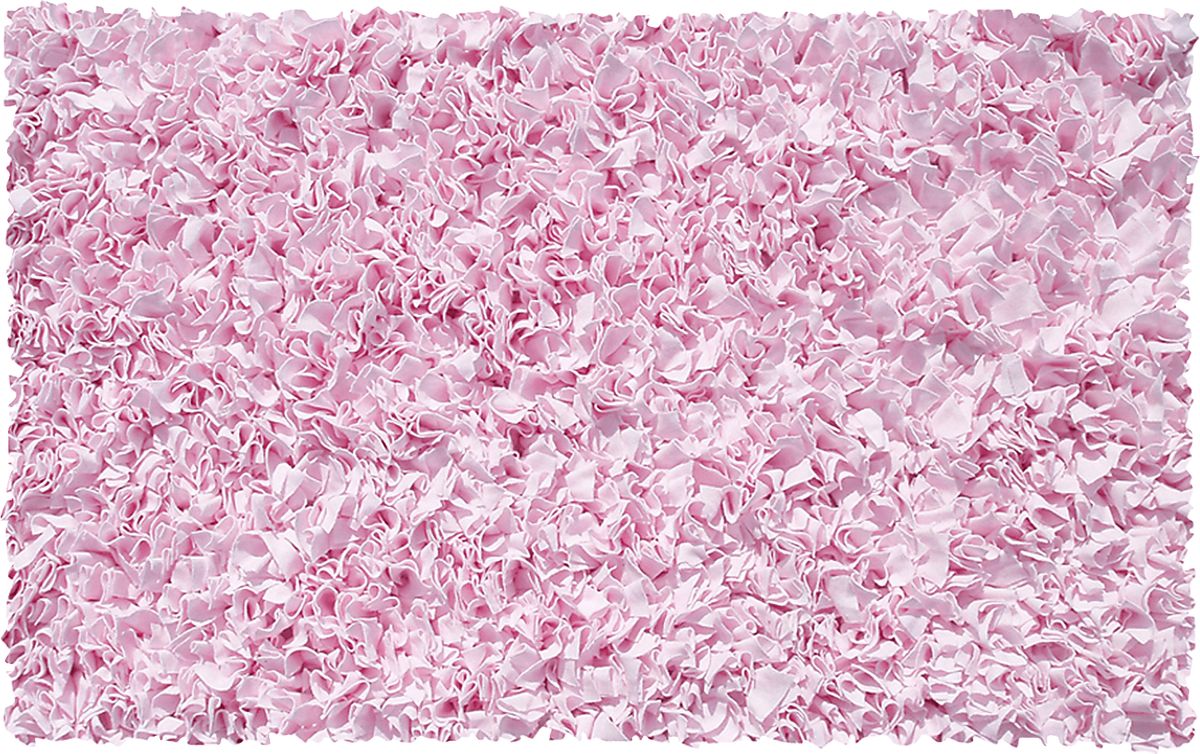 Fuzzy Clouds Pink Rugs | Rooms to Go