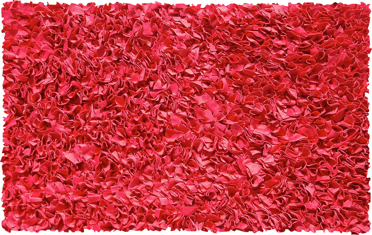 Fuzzy Clouds Red Rugs | Rooms to Go