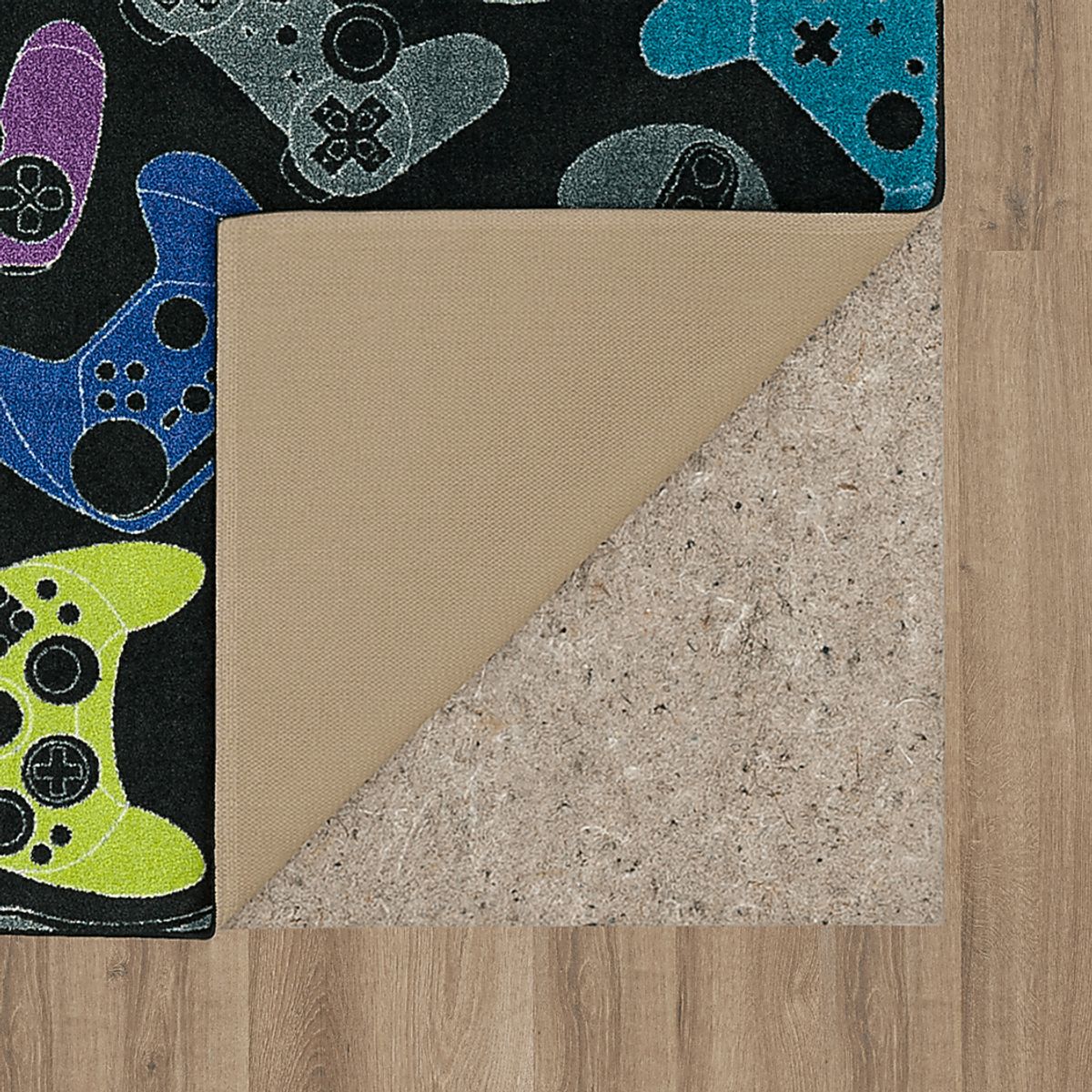 Gamer'S Dream Black,Multi Rug | Rooms to Go