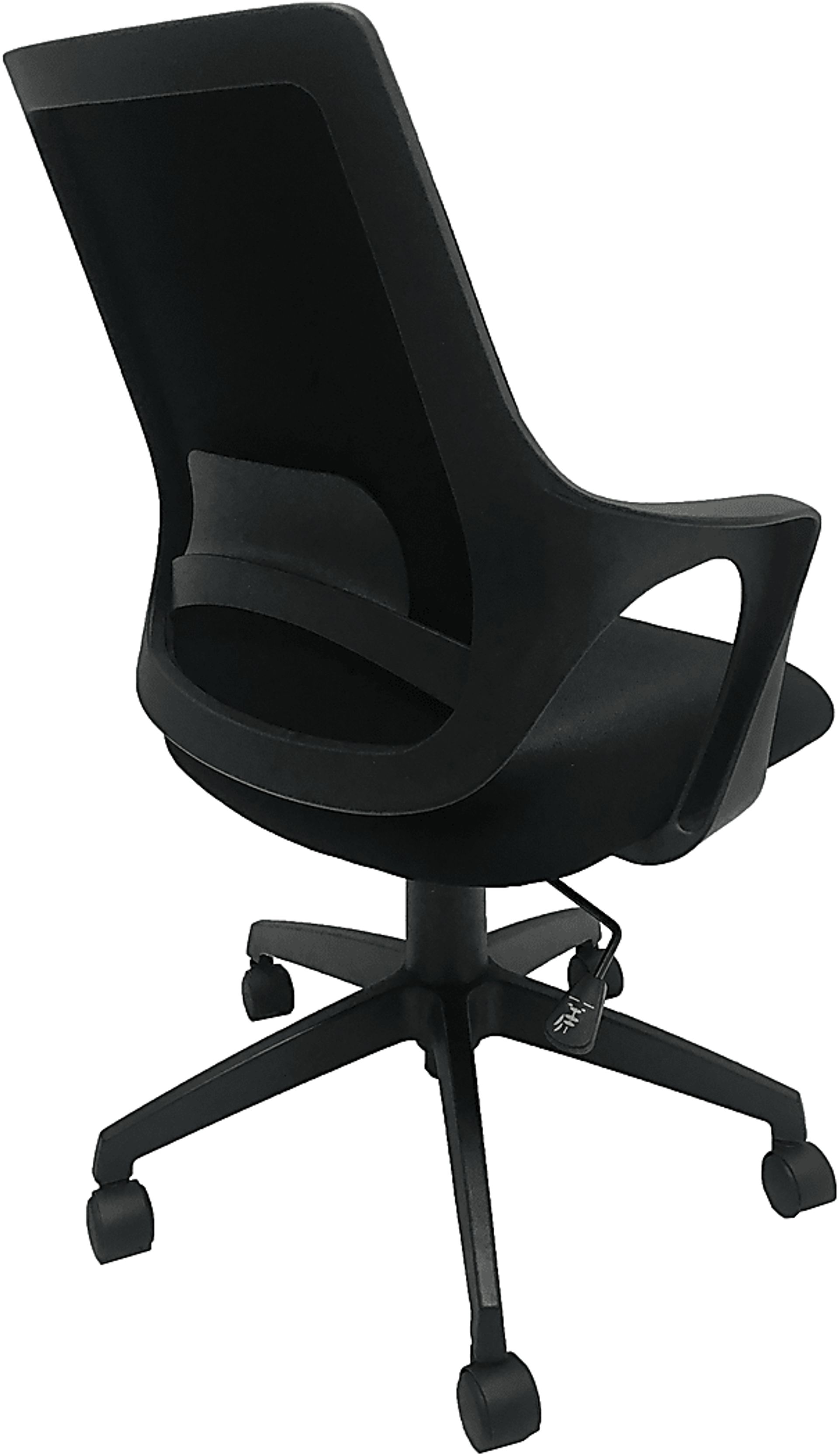 Glengarry Black Polyester Fabric Desk Chair | Rooms to Go