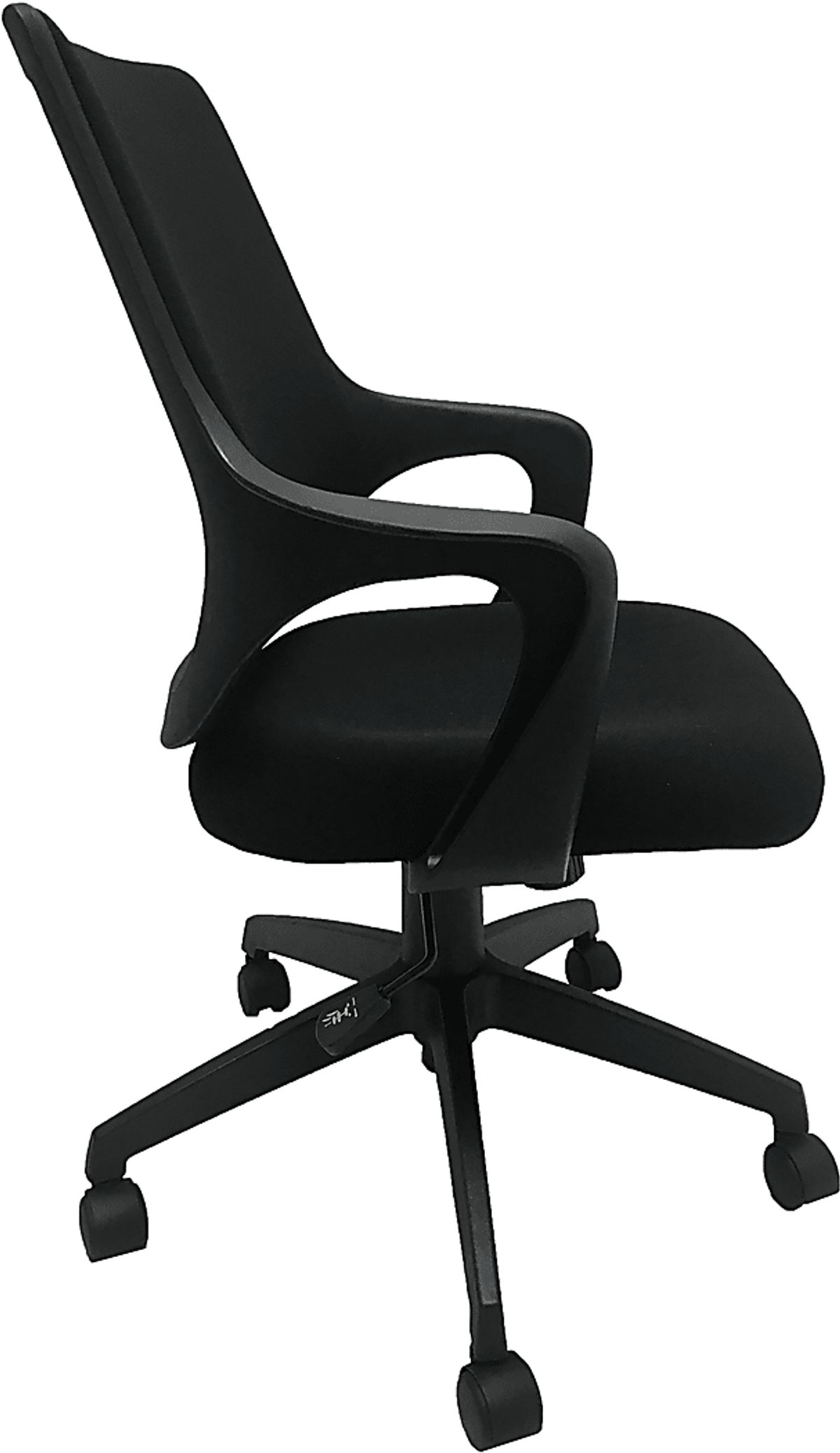 Glengarry Black Polyester Fabric Desk Chair | Rooms to Go