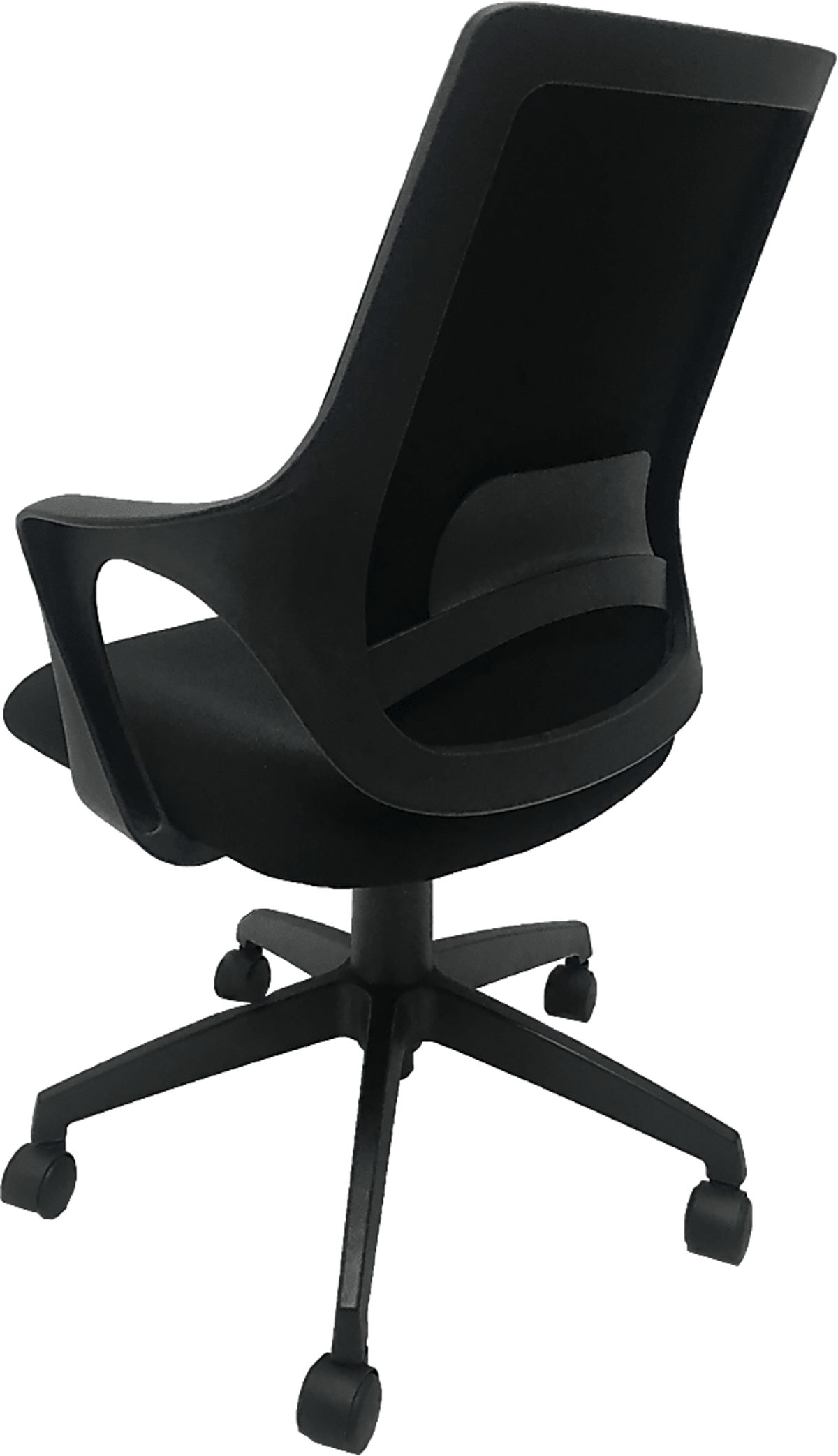 Glengarry Black Polyester Fabric Desk Chair | Rooms to Go