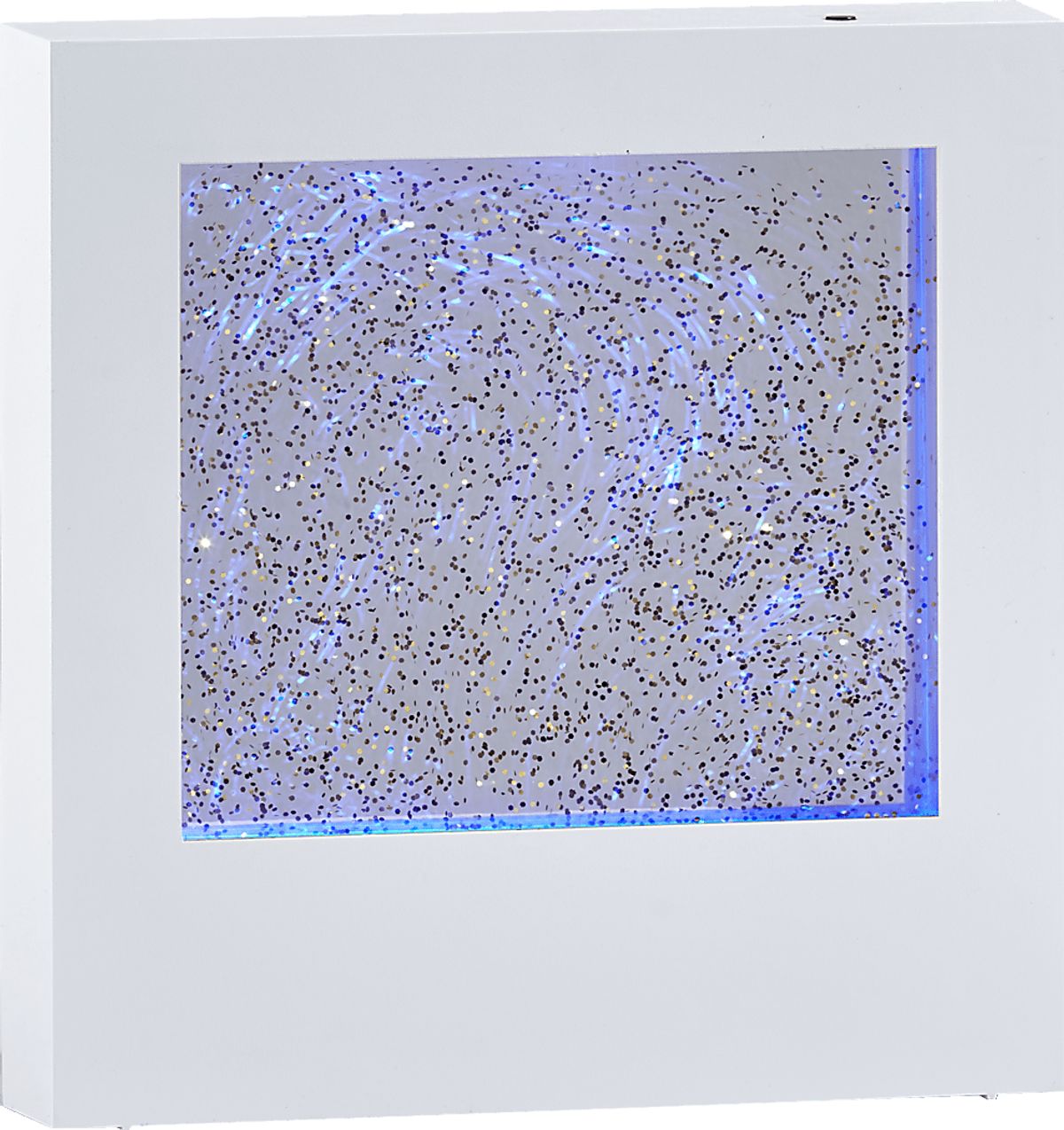 Glitzy Glam White Light Box | Rooms to Go