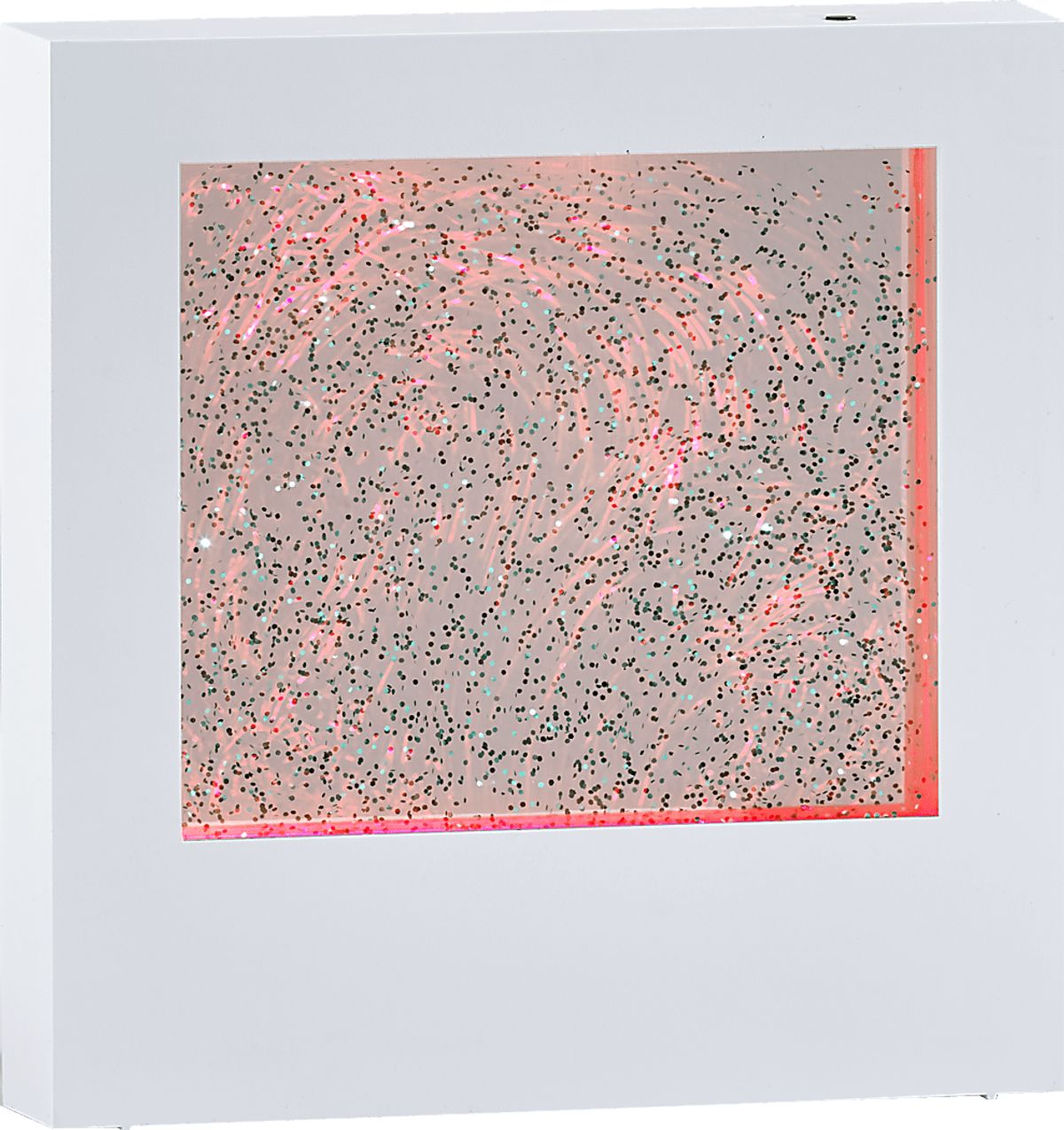 Glitzy Glam White Light Box | Rooms to Go