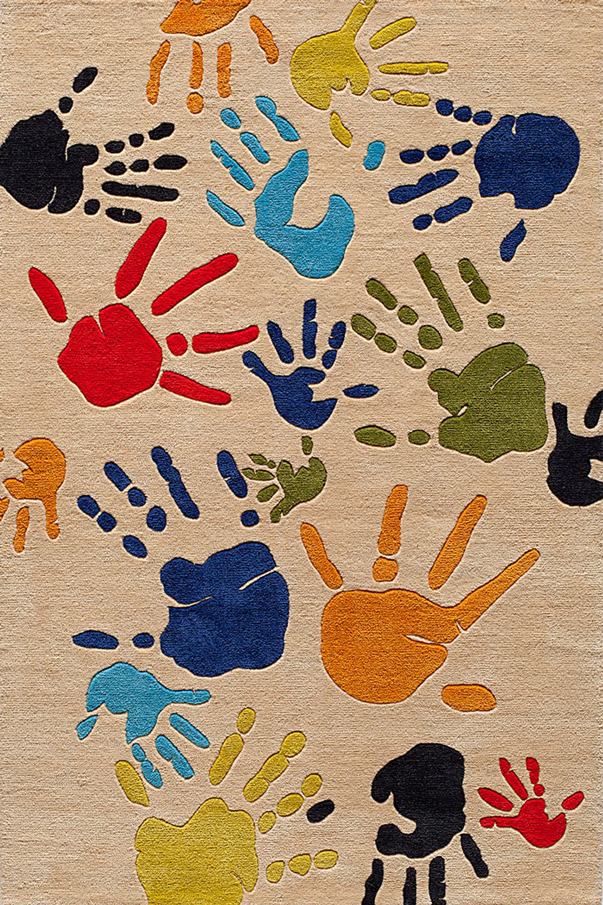 Handprint Rug | Rooms to Go