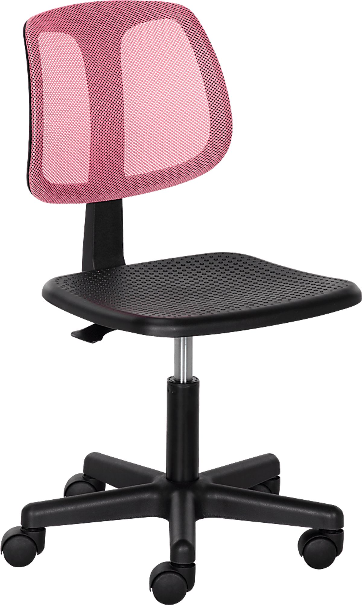 Hanson Pink Polyester Fabric Desk Chair | Rooms to Go